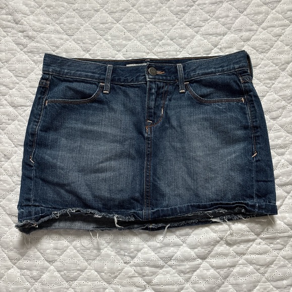 Old Navy | Skirts | Vintage Denim Mini Skirt | Poshmark